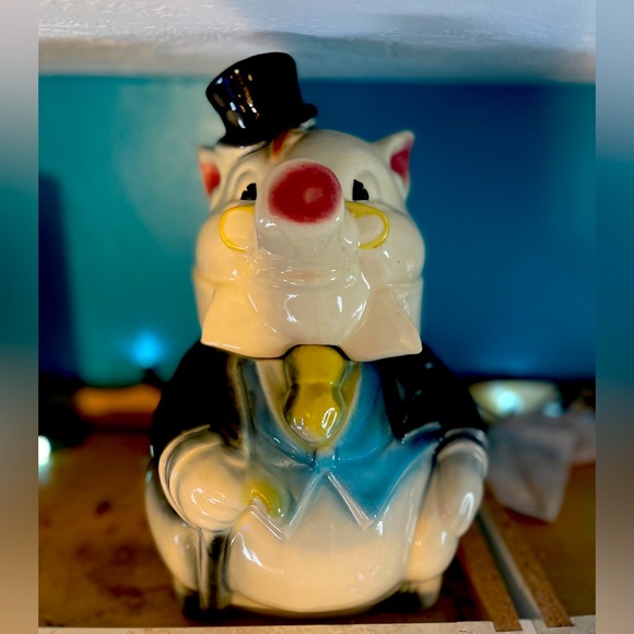 mccoy usa w7 | Kitchen | Vintage Mccoy Usa Formal Pig Cookie Jar | Poshmark